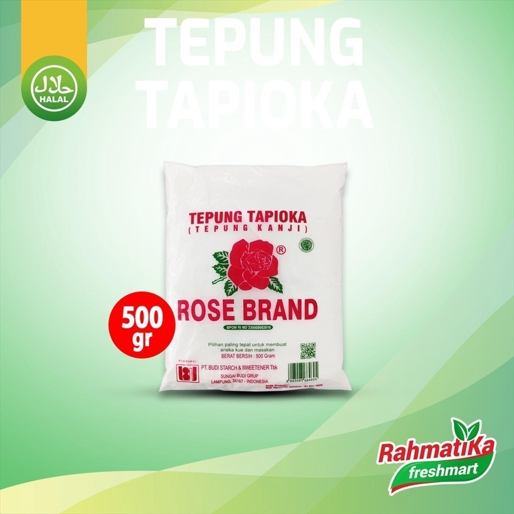 Jual Tepung Tapioka Rose Brand 500 gram | Shopee Indonesia