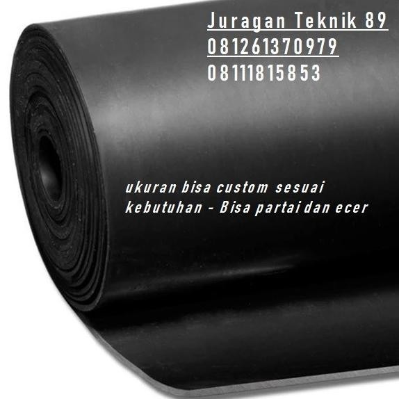 Jual Karet Hitam Lembaran 10Mm X 10Cm X 100Cm Rubber Sheet Ukur Sendiri Asli | Shopee Indonesia
