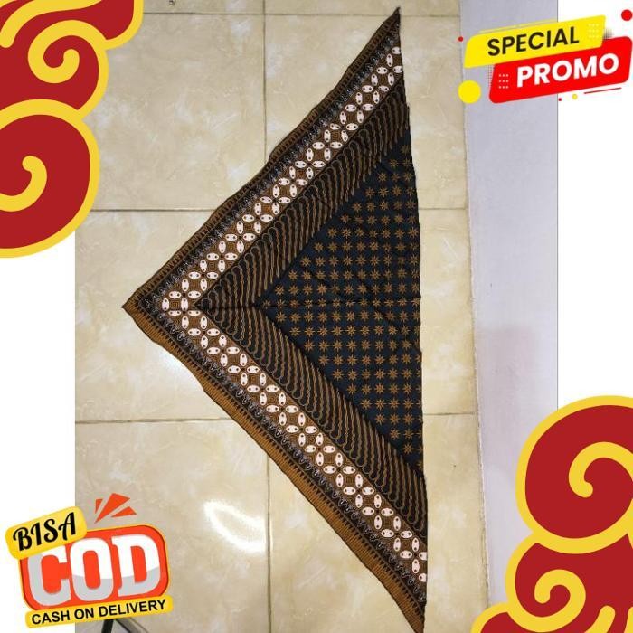Jual SALE COD SLAYER SEGITIGA UDENG IKET MOTIF BATIK DAN HITAM POLOS ...