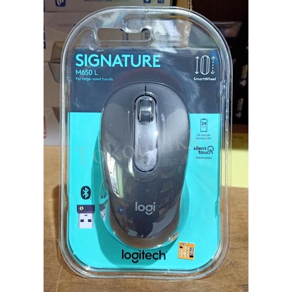Jual Logitech Signature M650L / M 650 L Wireless Mouse New Stok ...