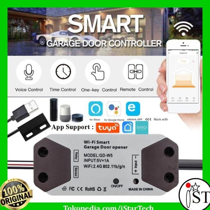 Jual HARGA DISC - Smart Garage Door Controller Wifi Tuya Switch Pintu Garasi Otomatis | Shopee ...