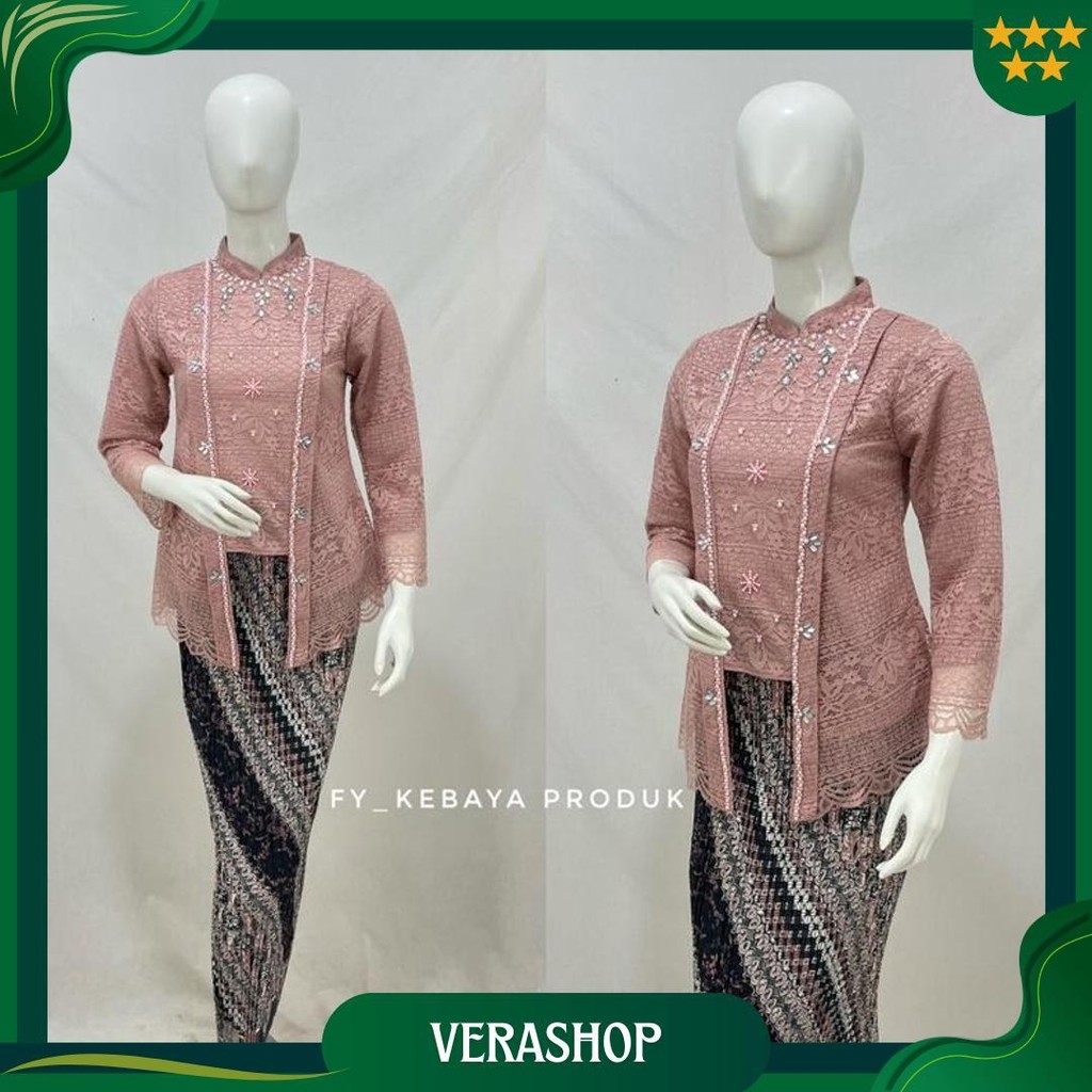 Jual Atasan Kebaya Wisuda Model Kutu Baru Hijab Kebaya Modern Kombinasi Payet Promo | Shopee ...
