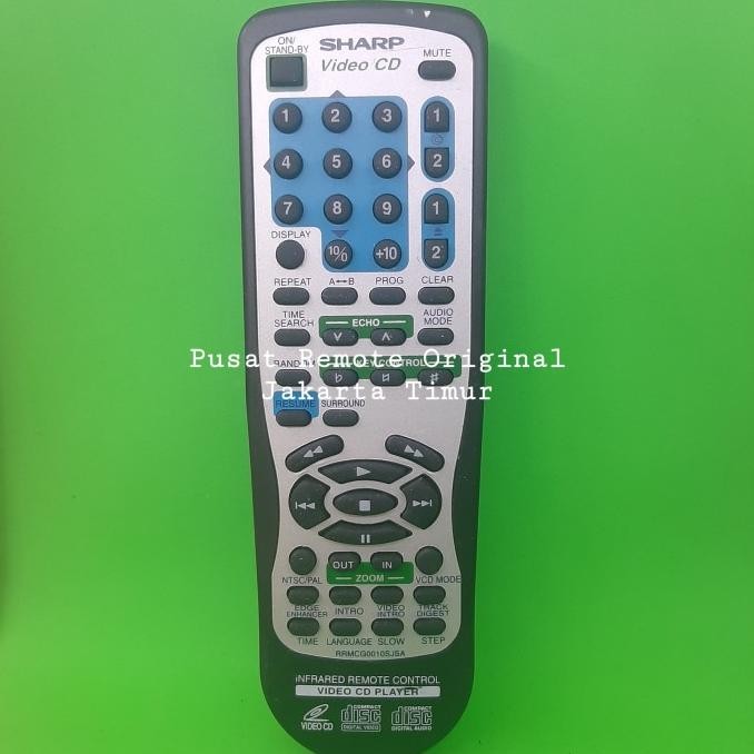 Jual REMOTE REMOT VCD COMPO SHARP RRMCG0010SJSA ORIGINAL 2004T | Shopee ...