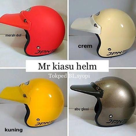 Jual Sale Helm Jpn Model Arc+Pet Cross Helm Retro Duck Trail Jadul Jpn ...