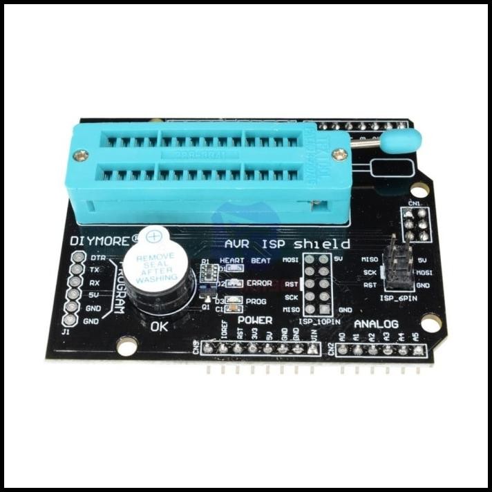 Jual Avr Isp Expansion Bootloader Burner Shield For Untuk Arduino Uno Mega | Shopee Indonesia