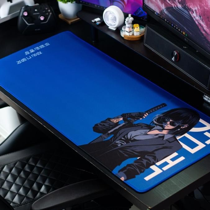 Jual Mousepad Korean Geom Gaek Mousepad Xxl Gaming Soft Speed Type ...