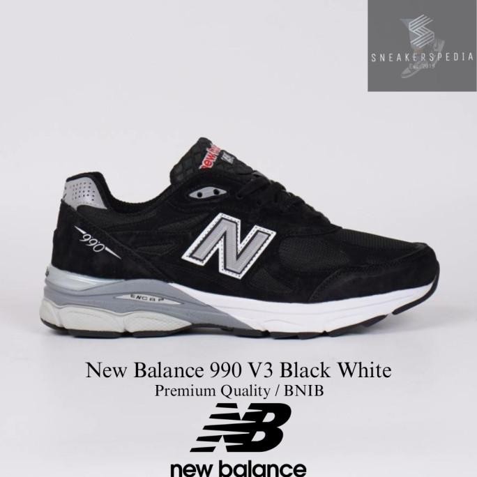 Jual New Balance 990 V3 Black White (100% BNIB) | Shopee Indonesia