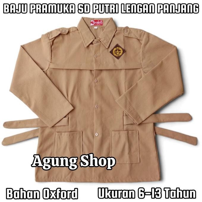 Jual New Trend!, Setelan Seragam Sekolah Pramuka Penggalang Sd Putri Baju Pramuka Penggalang ...