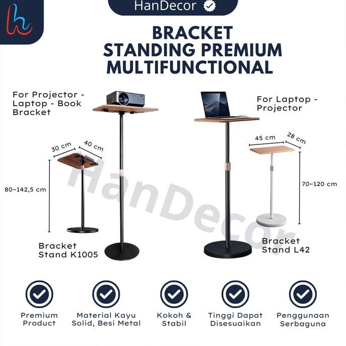 Jual Standing Laptop Kayu 70-120Cm | Meja Laptop Standing Portable Aera ...