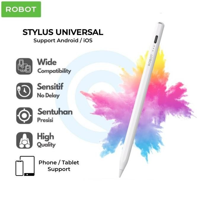 Jual Robot Rsp10 Universal Active Stylus Pen For Iphone Ipad Pro Mini ...