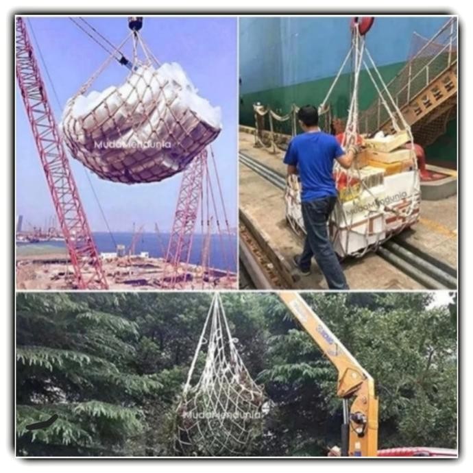 Jual Jaring Angkat Barang/Cargo/Pengaman Nilon 6Mm New Stok | Shopee ...