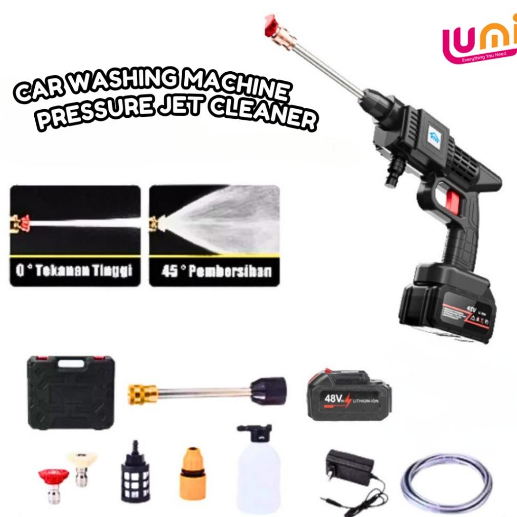 Jual Car Washing Mechine Pressure Jet Cleaner Fullset Tekanan Tinggi ...
