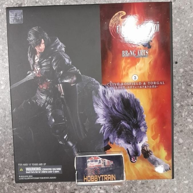 Jual SQUARE ENIX BRING ARTS FINAL FANTASY XVI CLIVE ROSFIELD & TORGAL ...