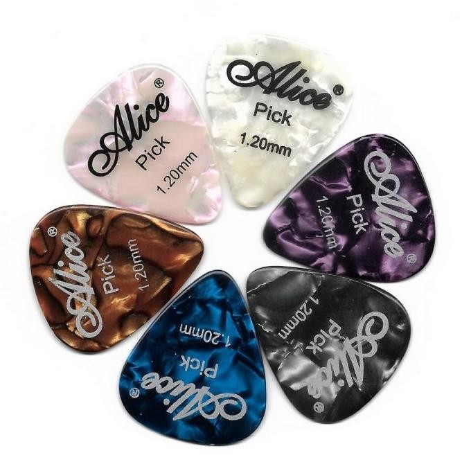 Jual Pick Gitar Alice Ap-600A Celluloid 1.2Mm Co | Shopee Indonesia