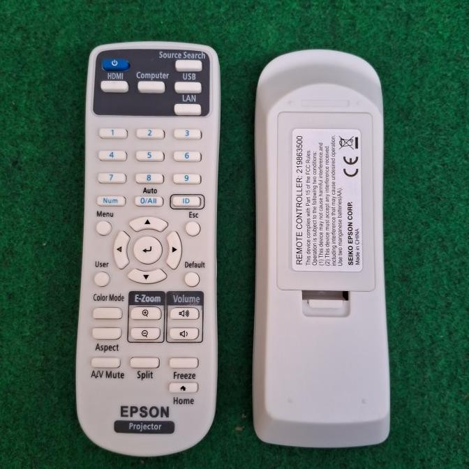Jual New Remote Proyektor Epson Eb-Fh52 Eb-W52 Eb-W51 Eb-X51 Eb-E10 Eb ...