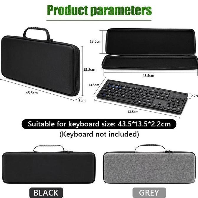 Jual Hard Case Casing For Logitech Mx Keys Keyboard Travel Eva Cover ...