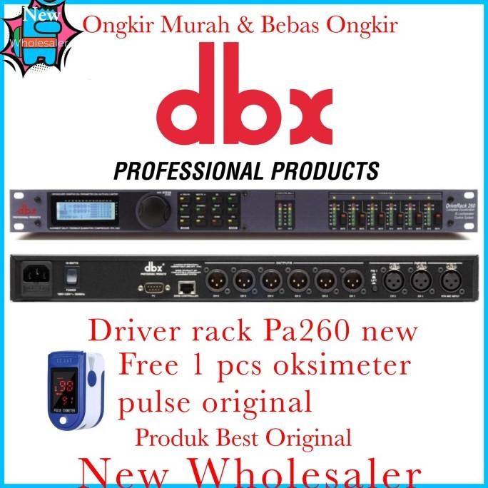 Jual Dbx Pa260 Driver Rack Speaker Management Software Driverack Dbx Pa 260 Co | Shopee Indonesia