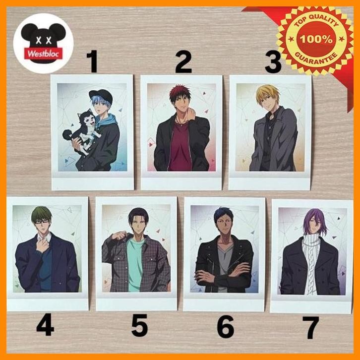 Jual [WES] KUROKO TETSUYA KAGAMI TAIGA KISE RYOTA TAKAO KAZUNARI AOMINE ...