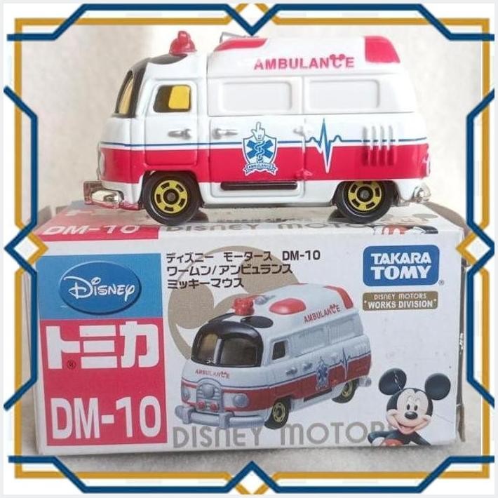 Jual [RET] TOMICA DISNEY MOTOR DM-12 MICKEY MOUSE AMBULANS | Shopee Indonesia