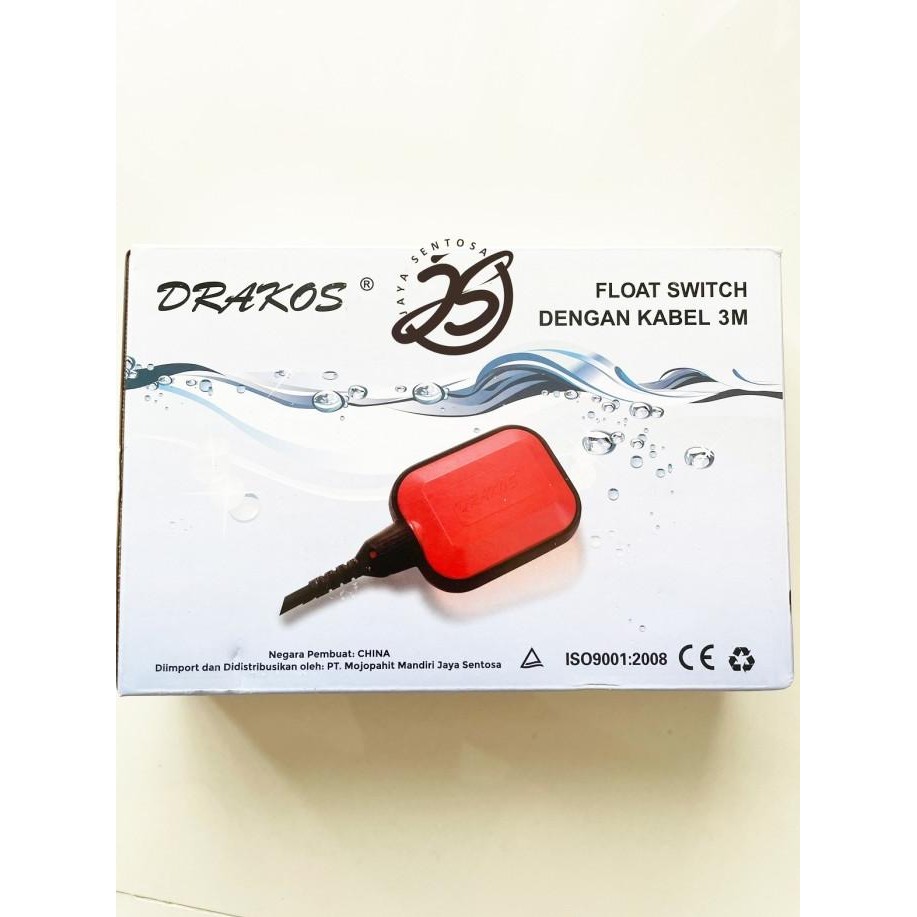 Jual Float Switch Drakos 2 Meter Drakos 2M Floating Pelampung Tandon ...