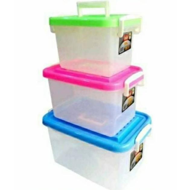Jual Container Box Hongta 9 ltr 16 ltr 25 ltr Box Penyimpanan Mini ...