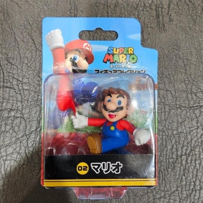 Jual SUPER MARIO FIGURE MARIO OFFICIAL NINTENDO JAPAN 2.5" | Shopee ...