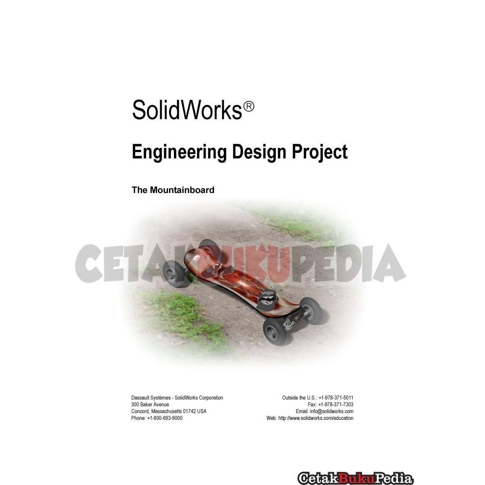 Jual Fisik Engineering Design Project Mountainboard Solidworks | Shopee ...