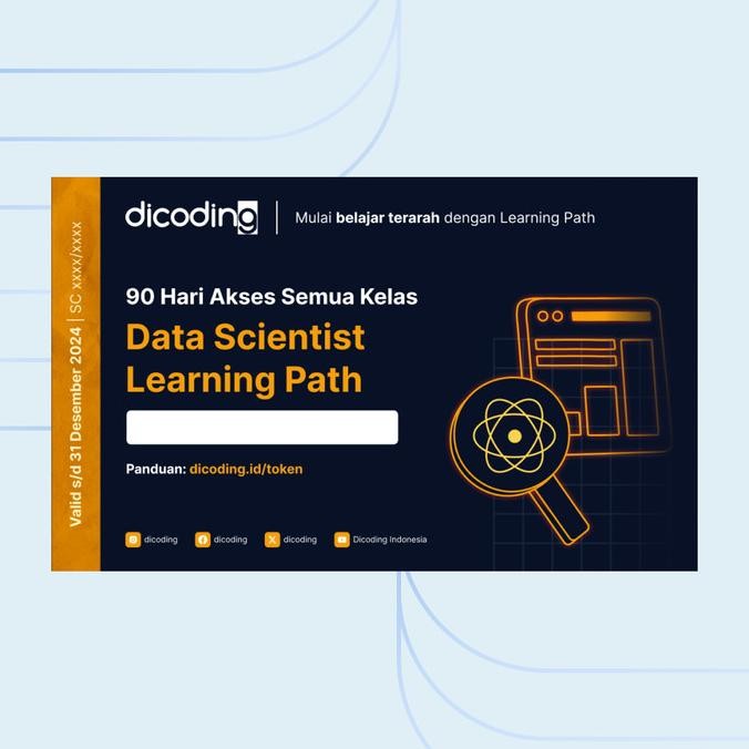 Jual Langganan Learning Path Data Scientist | Shopee Indonesia