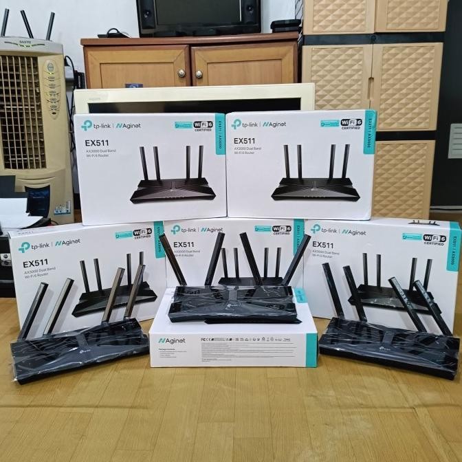 Jual BEBAS ONGKIR - Router TP-LINK AGINET EX511 AX3000 Dual-Band Wi-Fi ...