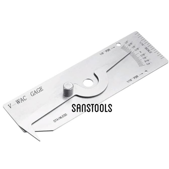Jual V-Wac gage welding gauge single weld Vwac alat ukur ujung las ...