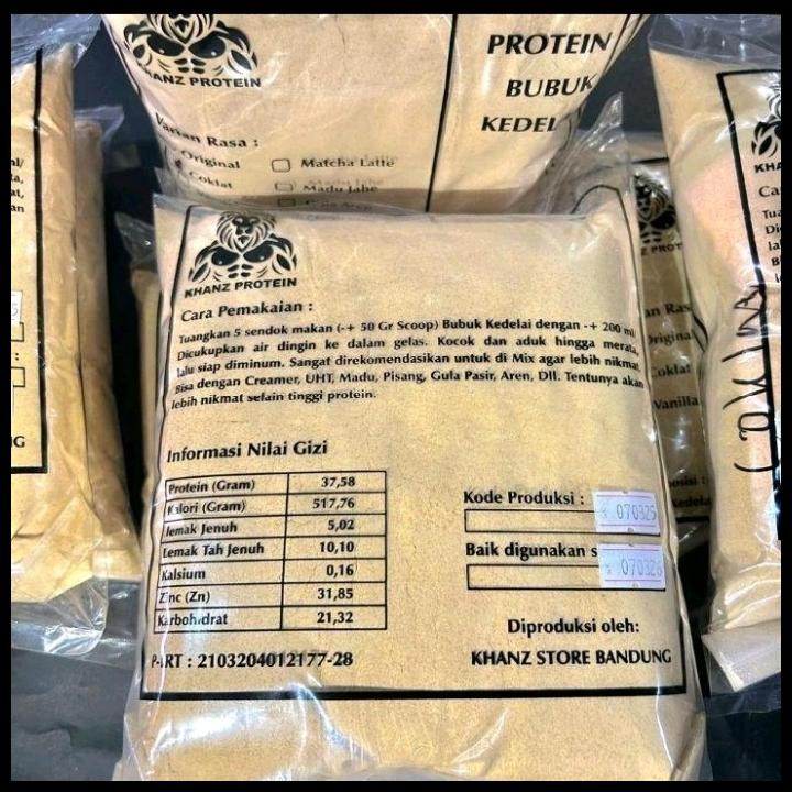 Jual Terlaris Whey Protein Susu Bubuk Kedelai Casein Murni 100% ...