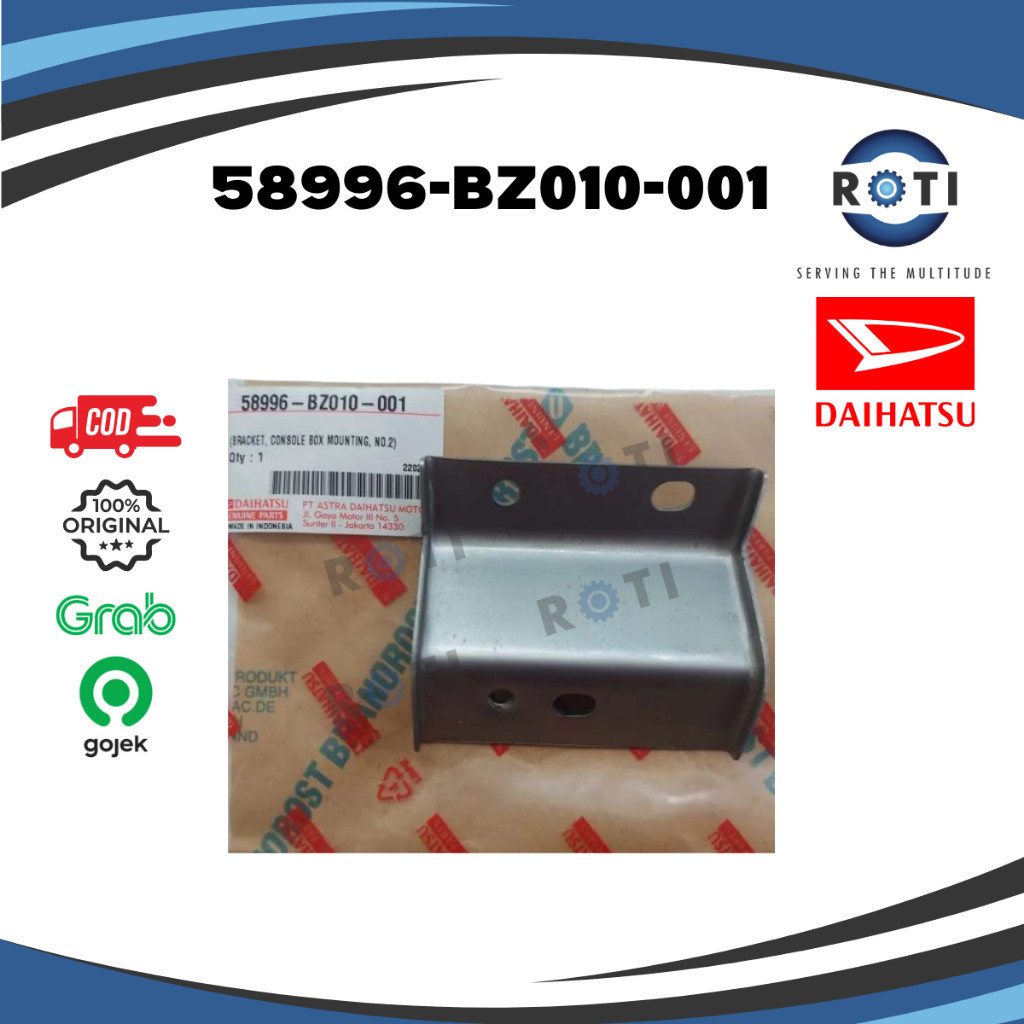 Jual DAIHATSU BRACKET CONSOL BOX NO.2 GRAN MAX GRAND MAX GRANMAX 58996 ...