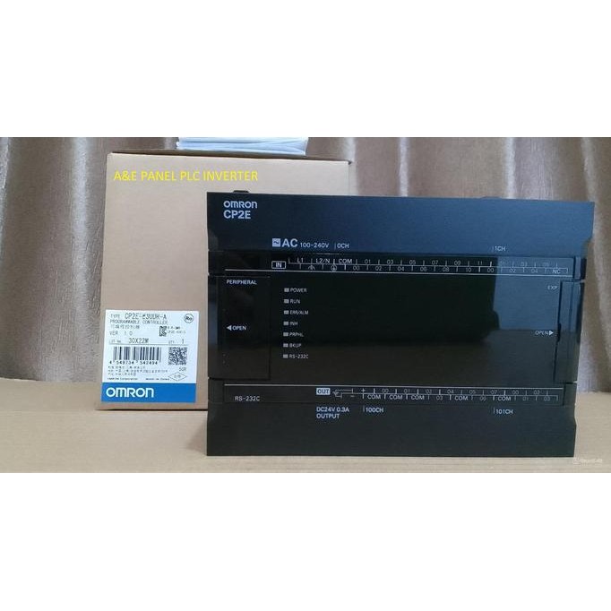 Jual Plc Omron Cp2E-E30Dr-A Cp2E E30Dra Cp2Ee30Dra New Stok | Shopee Indonesia