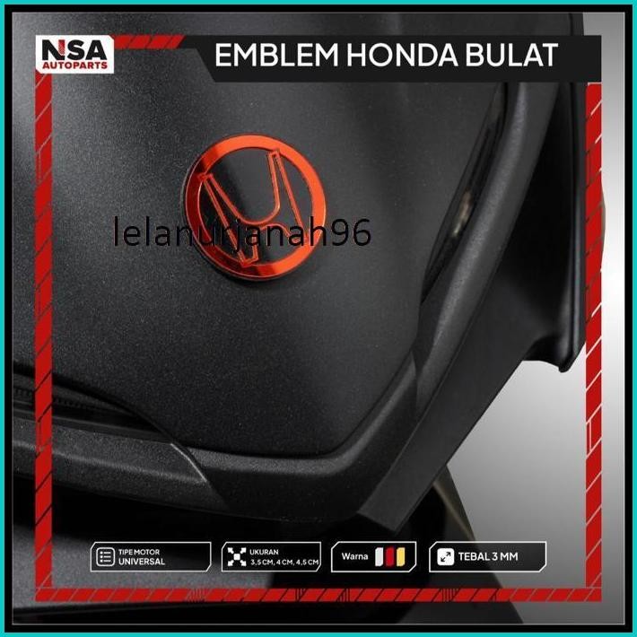 Jual EMBLEM HONDA EMBLEM TIMBUL BUKAN STIKER LOGO HONDA TIMBUL BULAT 3D ...