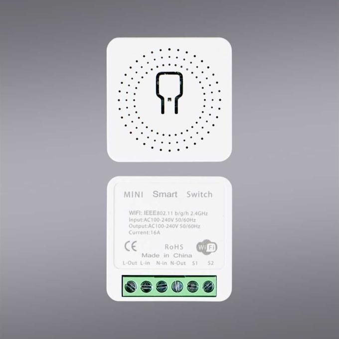 Jual Mini Smart Wifi Switch 2 Way Control Module 16A - Asli | Shopee ...