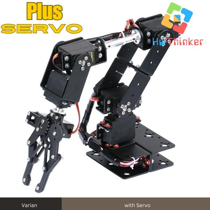 Jual Robotic Arm Robotic Lengan Robot 6Dof 6 Dof Maker Teaching ...
