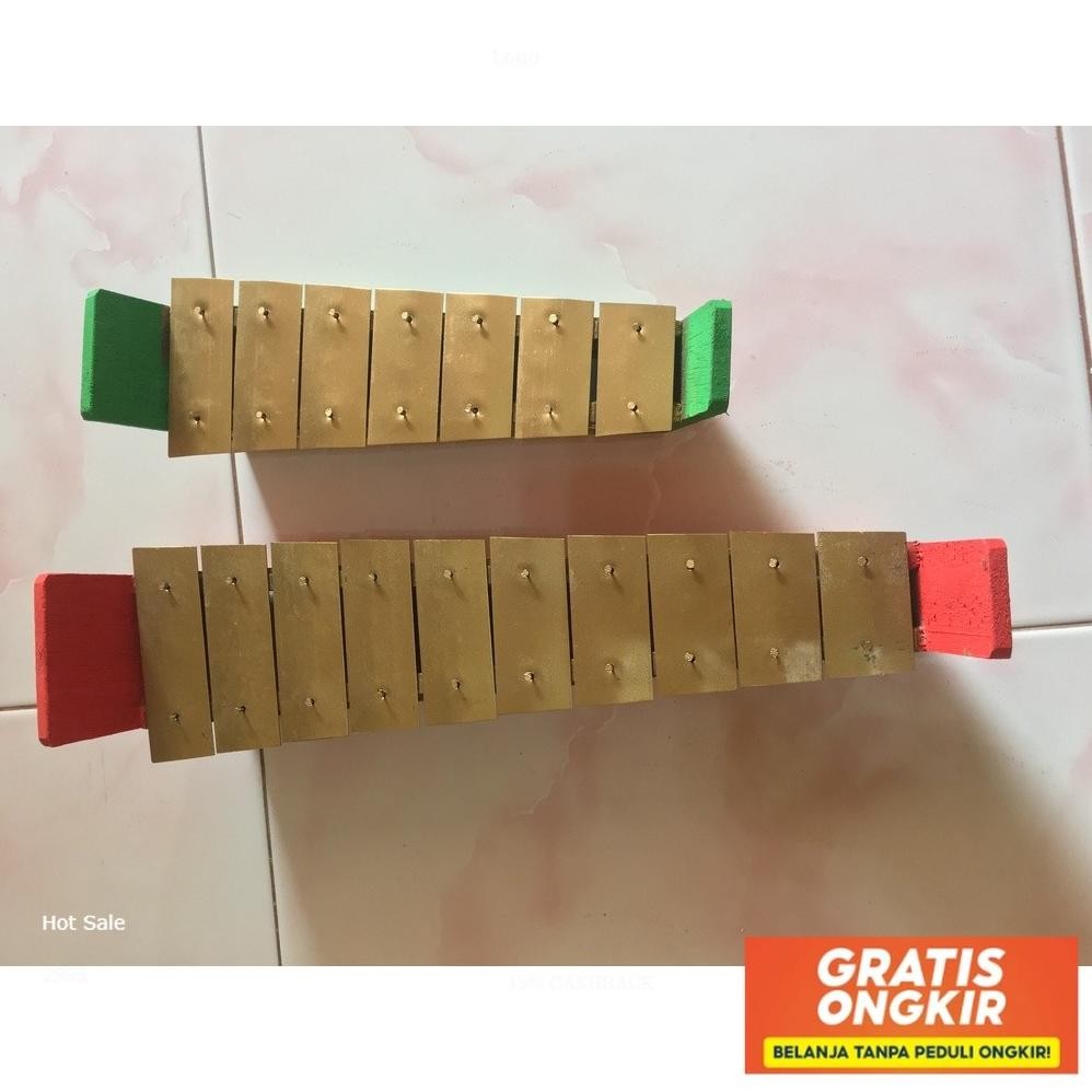 Jual Gamelan Mini Saron/Kenong/Gamelan 7 Bilah Dan 10 Bilah Original ...