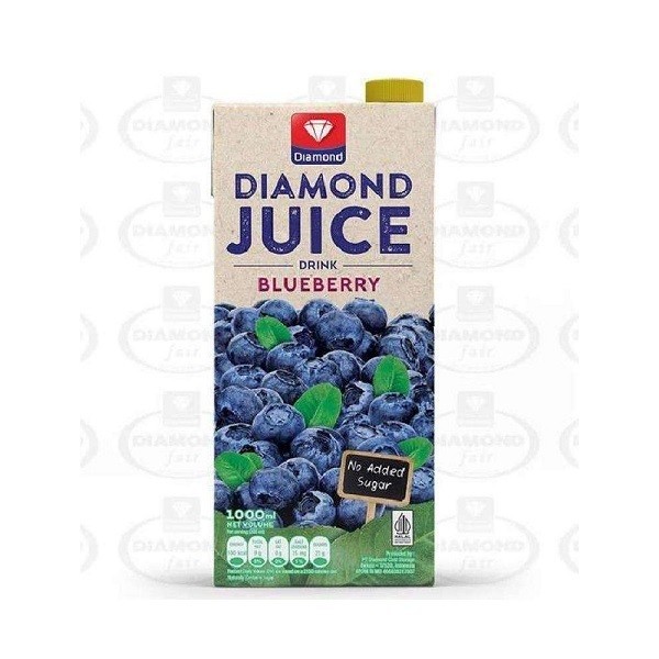 Jual DIAMOND JUICE UHT BLUEBERRY 1L | Shopee Indonesia