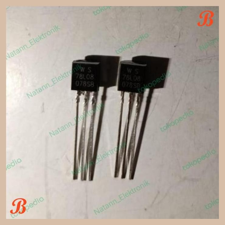 Jual [MRD] 2900 IC REGULATOR MODEL TRANSISTOR TR WS 78L08A 78 L 08A 8V ...