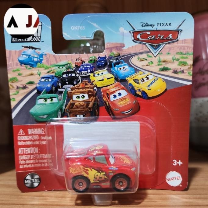 Jual Mini Racers Lightning Mcqueen Standard Disney Cars Original ...