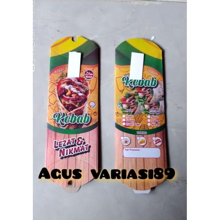 Jual Diskon Promo Dus Kebab Isi 100 Lembar // Kemasan Kebab Isi 100 ...
