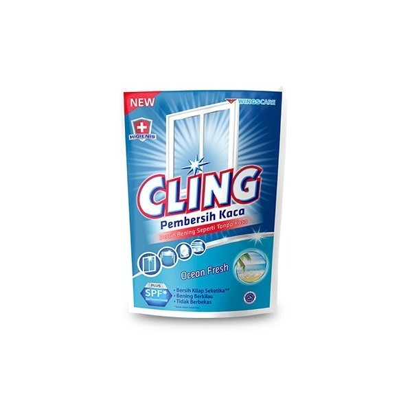 Jual CLING GLASS CLEANER OCEAN REF 425 ML | Shopee Indonesia
