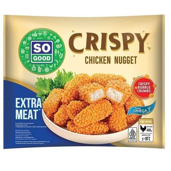 Jual SO GOOD CRISPY CHICKEN NUGGET 400GR | Shopee Indonesia