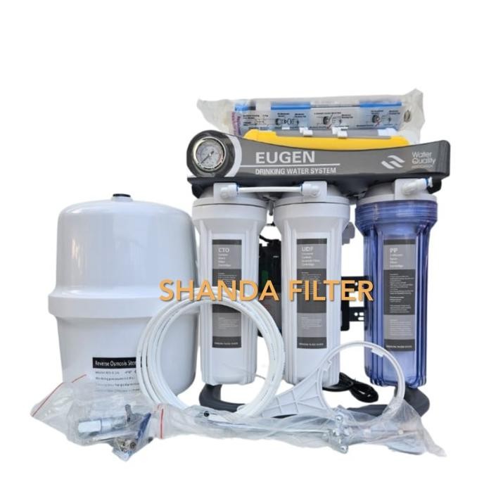 Jual MESIN RO EUGEN 100 GPD 6 STEP / RO REVERSE OSMOSIS / FILTER AIR ...