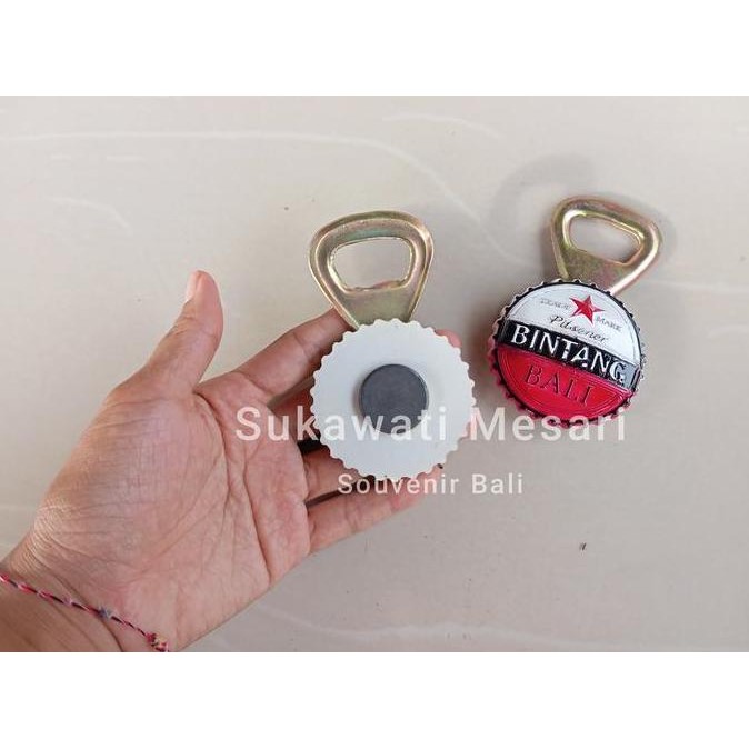 Jual ```````] Open Botol Magnet Kulkas Bintang Bali Resin Souvenir Lucu ...
