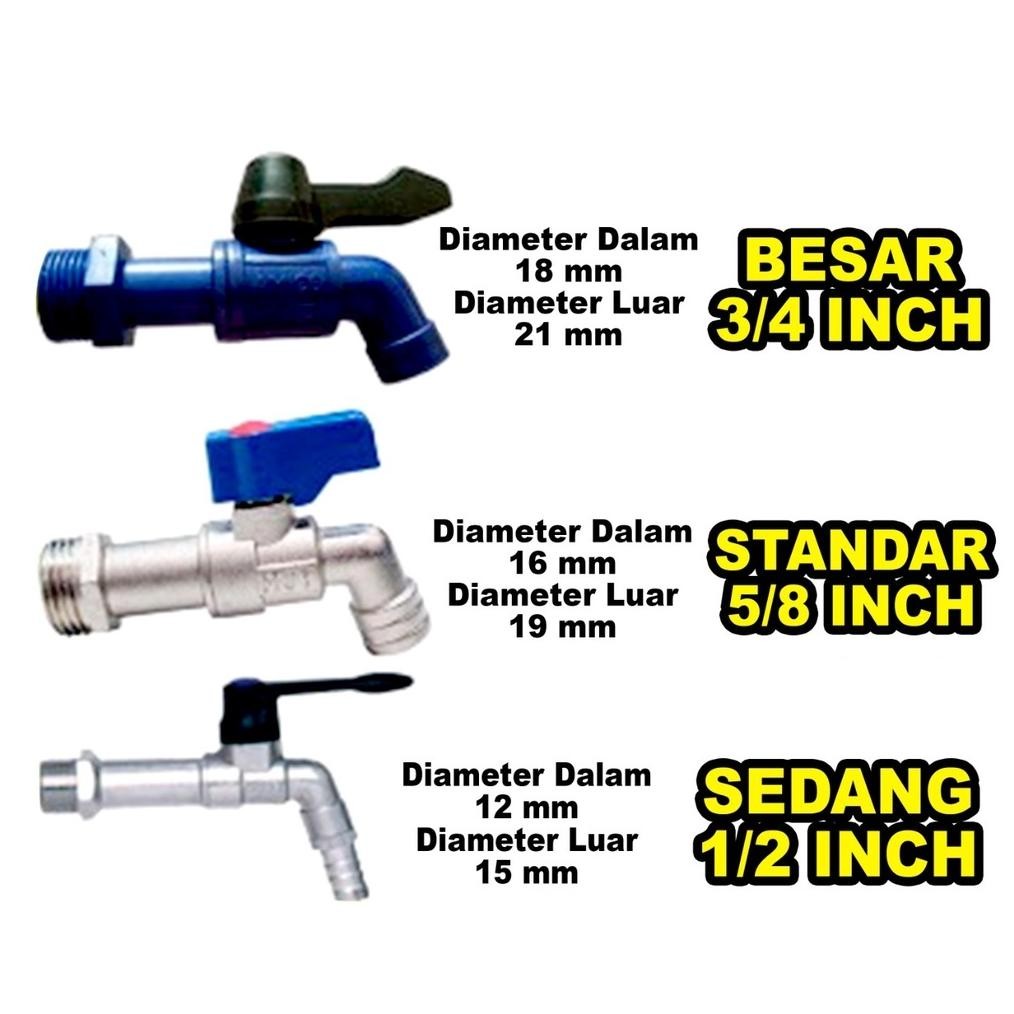 Jual Bisa Cod Bintang Selang Air 1/2 5/8 3/4 1 Inch Permeter Selang ...