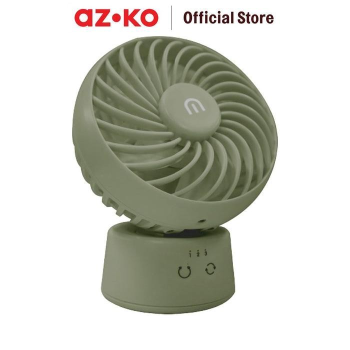 Jual Azko Memoo Kipas Angin Portable Rechargeable 18 Mah Portable Fan ...