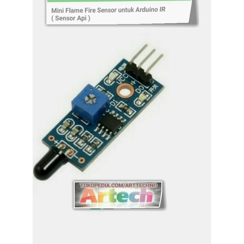 Jual sensor api flame deteksi raspberry wemos d1 mini esp32 uno nano ...