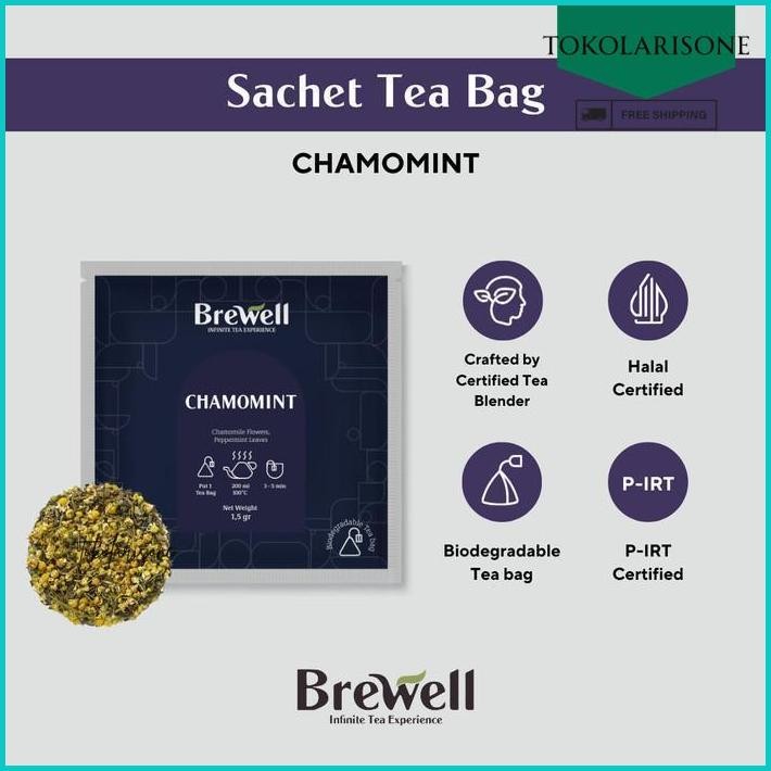 Jual BREWELL | CALMING SERIES - PREMIUM TEA BAG SACHET | Shopee Indonesia