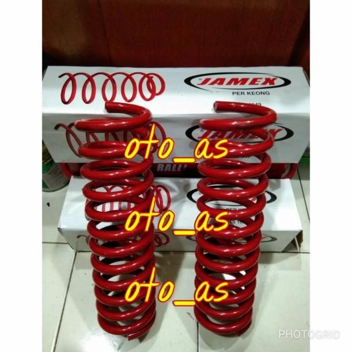 Jual Per Keong Coil Spring Jamex Premium Empuk Fortuner Vnt / Trd Lama Belakang 2Pcs 2004-2015 ...
